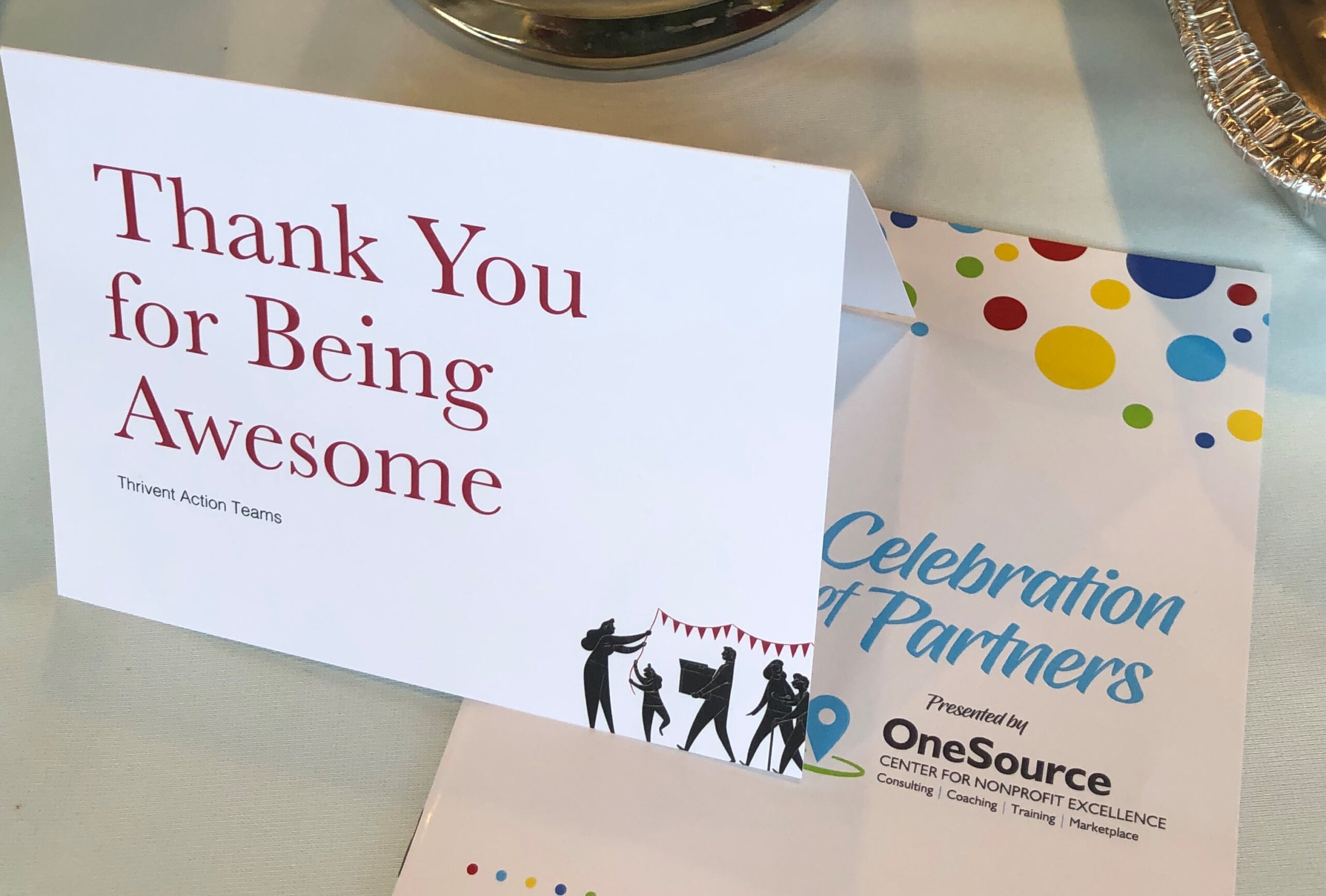 Thank You 2021 Celebration of Partner Volunteers - Onesource